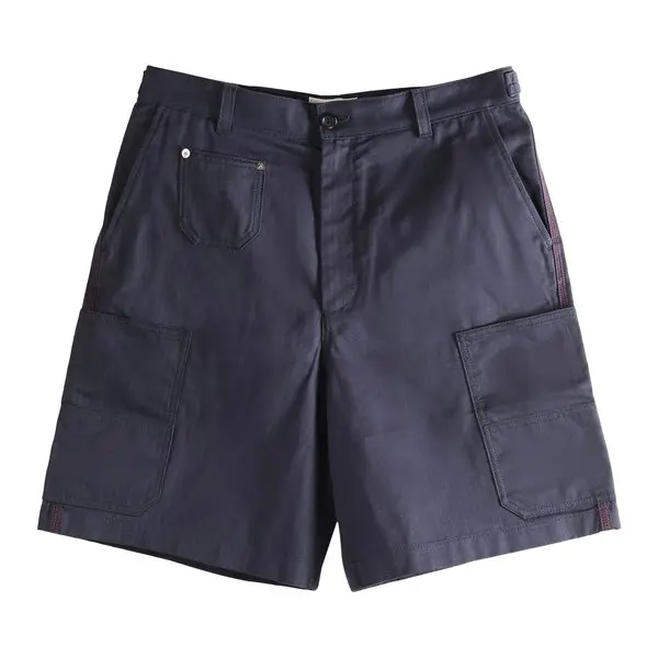 Givenchy Patch Pockets Denim Shorts
