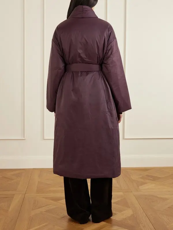 LESET Bo Belted Padded Shell Coat