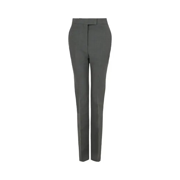 FERRAGAMO Straight Leg Wool Trousers