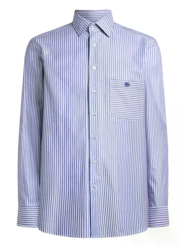 Etro Striped Cotton Shirt
