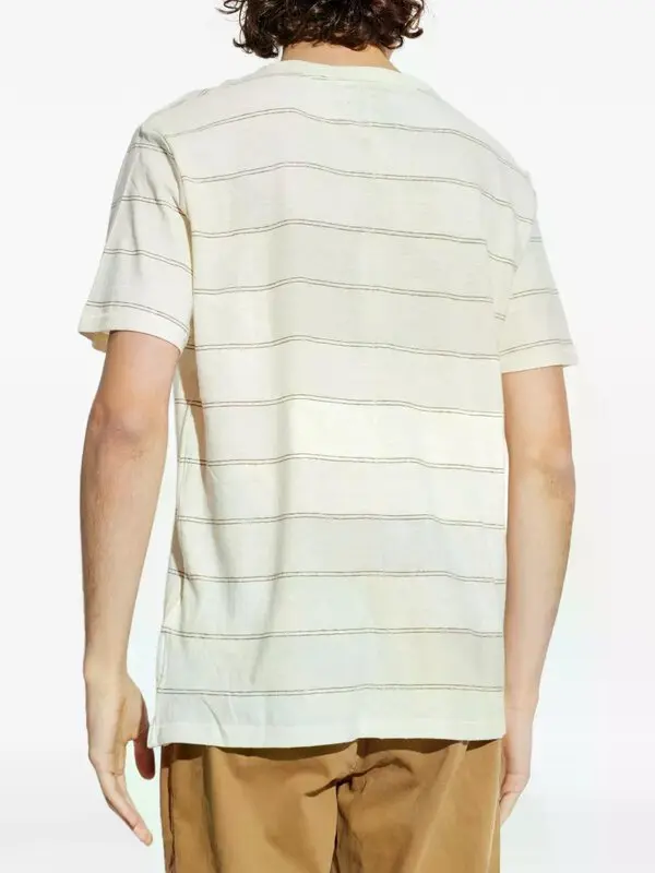 Rag & Bone Striped Short-sleeve T-shirt - Neutrals