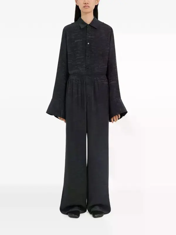 MAISON MARGIELA Button Trousers - Grey