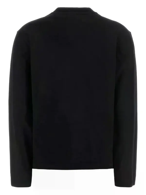 JIL SANDER Cotton Crew Neck Sweater