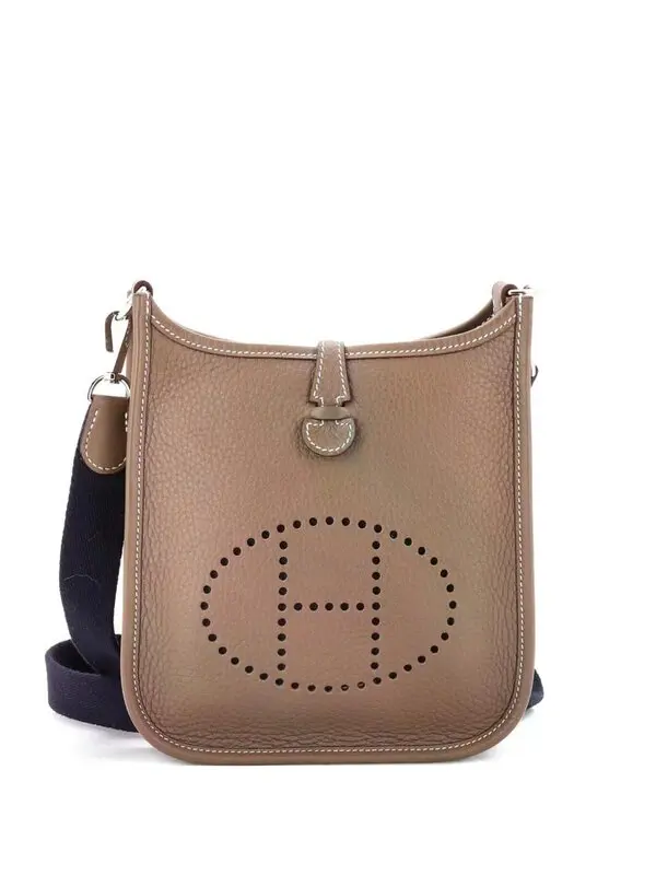 Hermès Evelyne Tpm Crossbody Bag Clemence Gen Iii - Grey