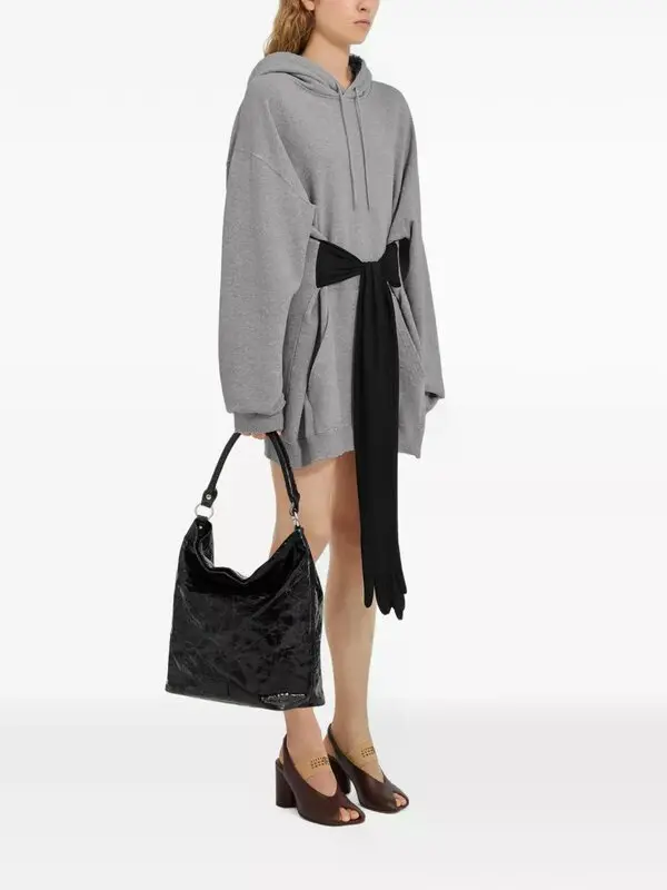 MAISON MARGIELA Hooded Mini Dress - Grey