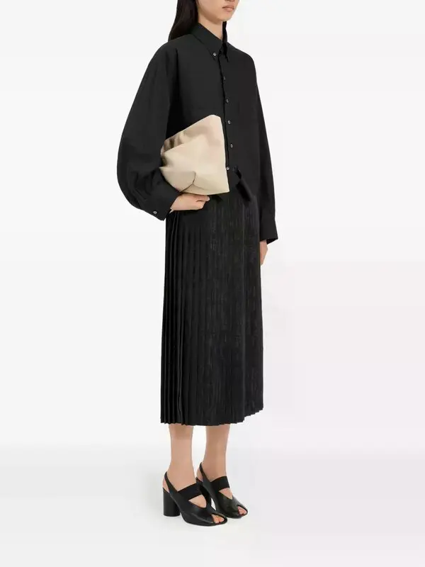 MAISON MARGIELA Cotton Poplin Mirrored Panel Shirt