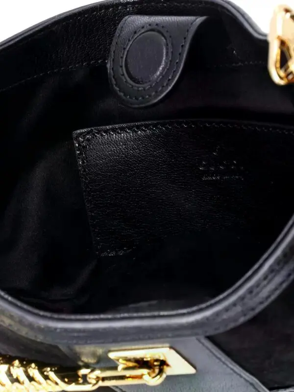 Gucci Tiger Head Chain Clutch Bag