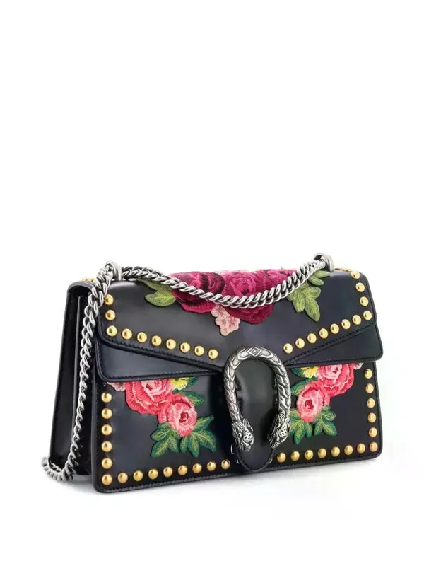 Gucci Dionysus Small Shoulder Bag Embroidered Studded Leather