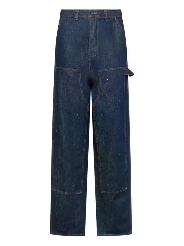 KUSIKOHC High-waisted Straight-leg Jeans