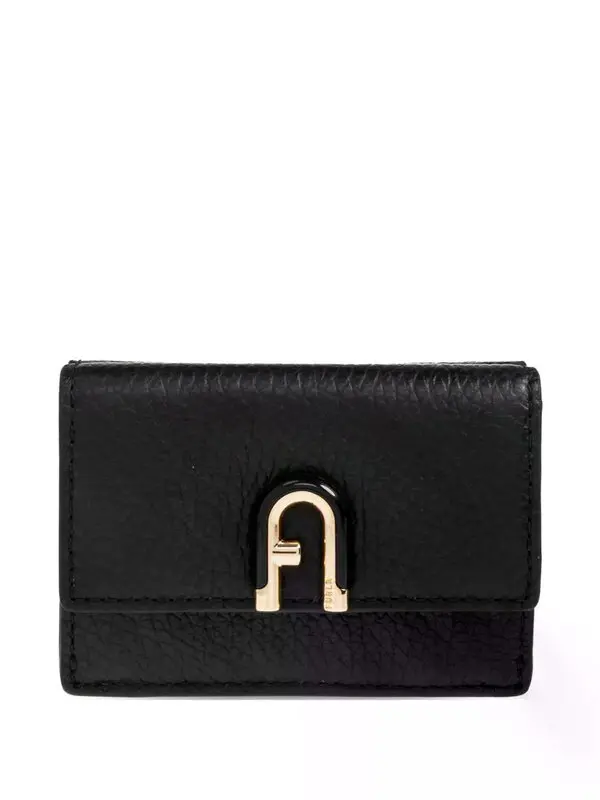 Furla Idea Small Logo-plaque Wallet - Black