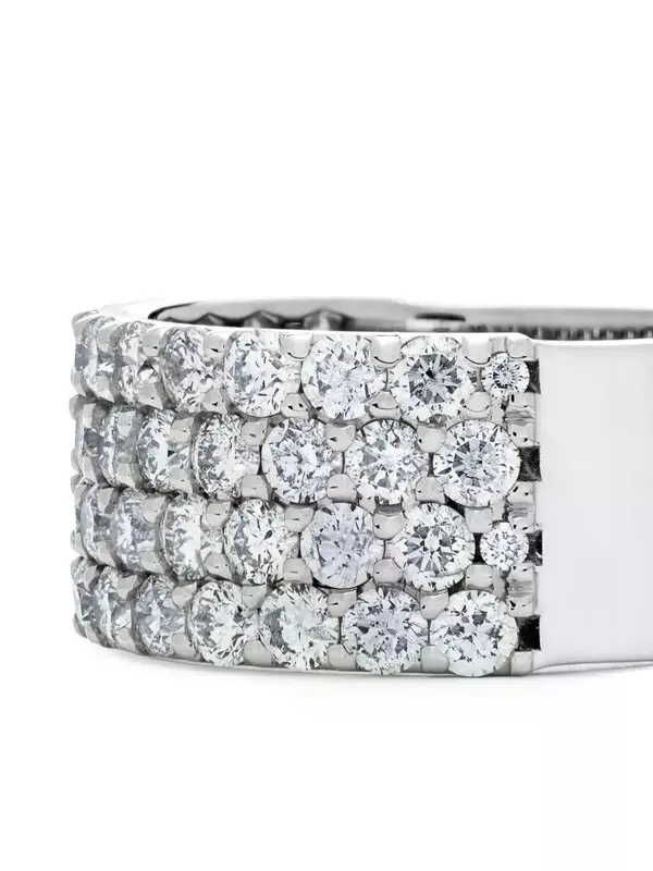 JEWELS AFICIONADO 18k White Gold Diamond Ring