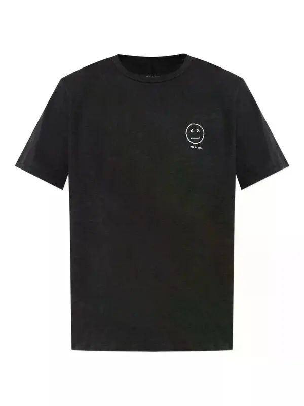 Rag & Bone Logo-embroidered T-shirt