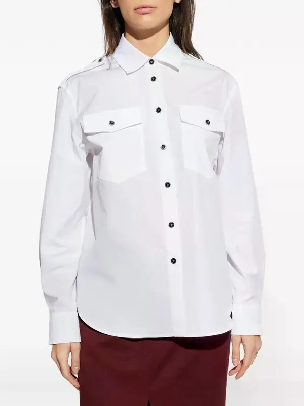 Versace Flap-pocket Buttoned Shirt
