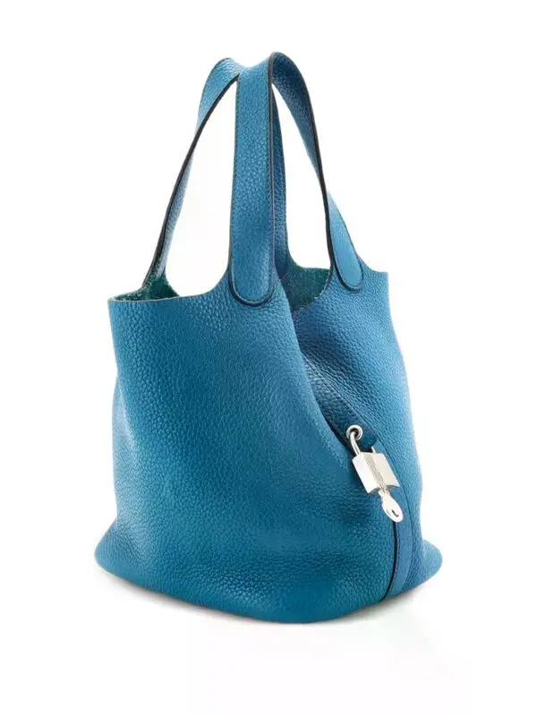 Hermès Picotin Lock Clemence Pm - Blue