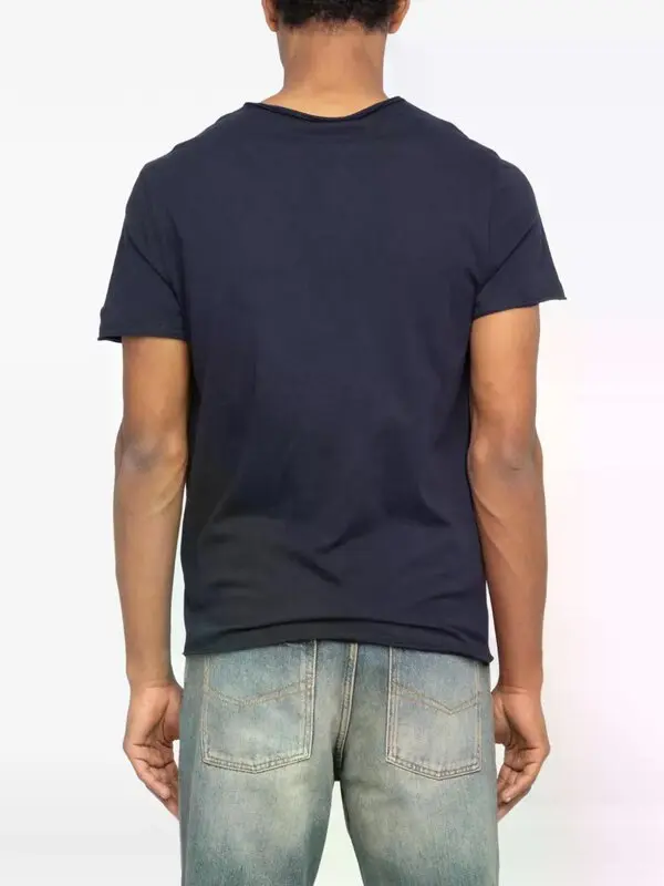 Zadig&Voltaire V-neck T-shirt - Blue