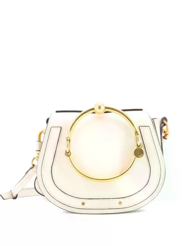 Chloé Nile Small Crossbody Bag - White