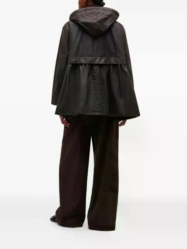 GANNI X Barbour Peplum Wax Jacket
