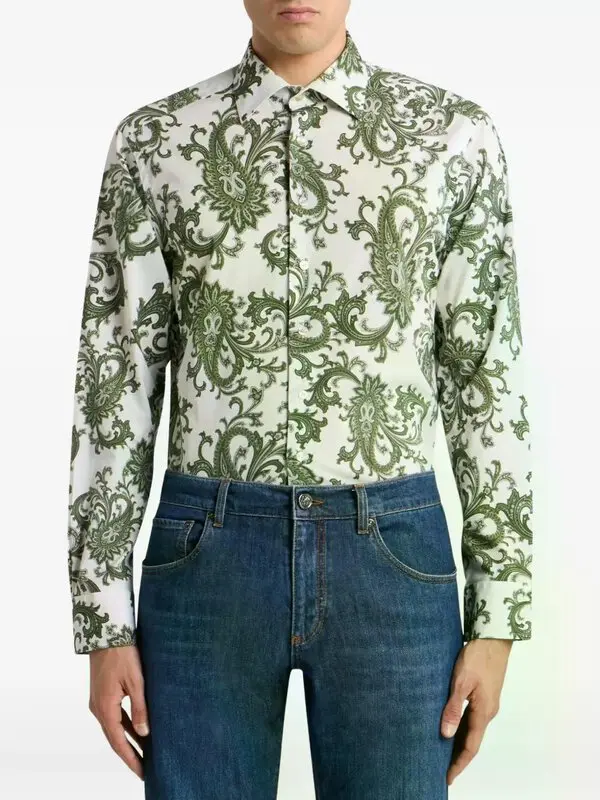 Etro Paisley Cotton Shirt