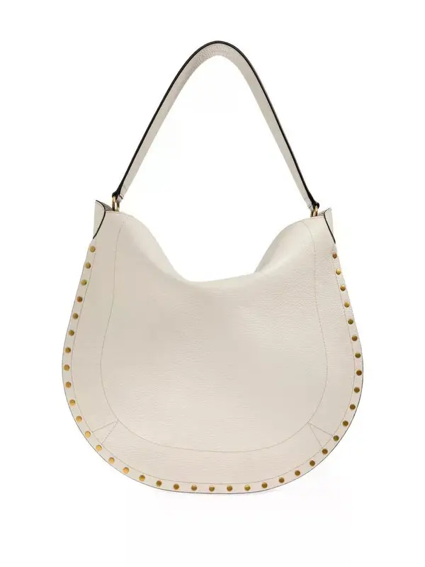 Isabel Marant Étoile Oskan Studded Shoulder Bag - Neutrals