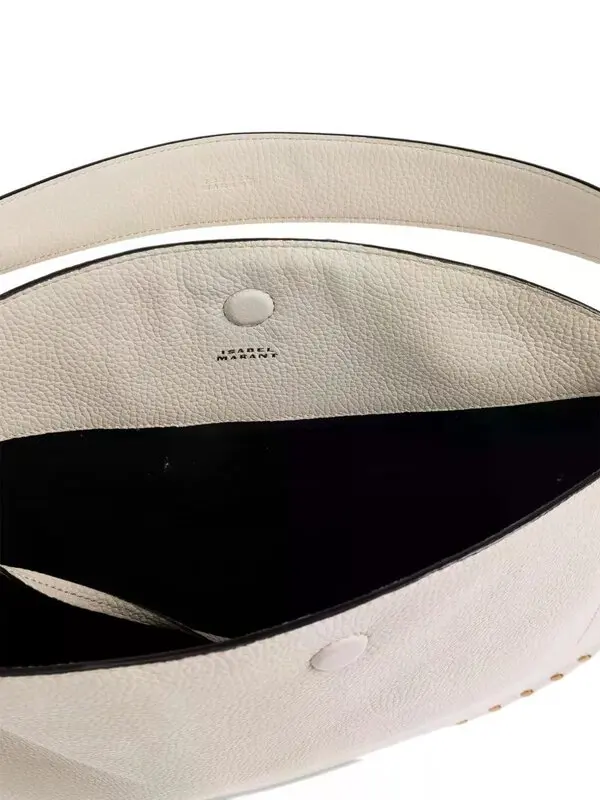 Isabel Marant Étoile Oskan Studded Shoulder Bag - Neutrals