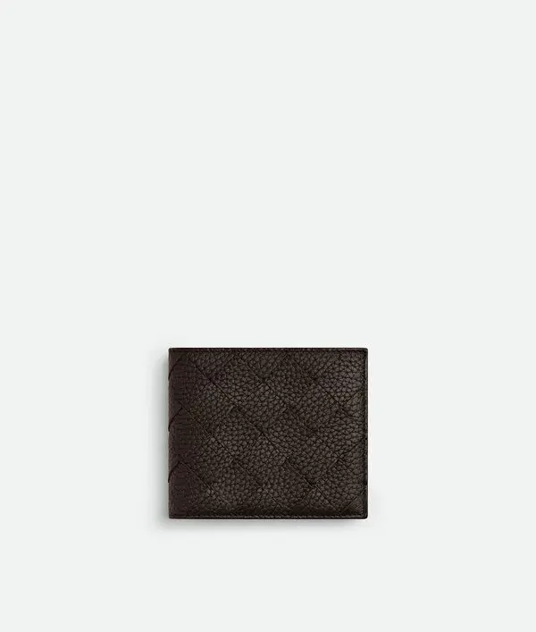 Bottega Veneta Intrecciato Bi-fold Wallet With Coin Purse - Fondant