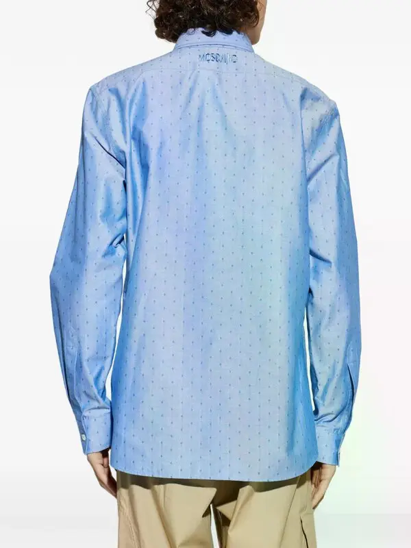 Moschino Goose-embroidered Shirt