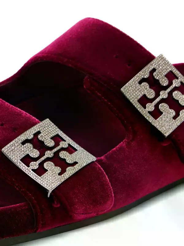 Tory Burch Mellow Pavé Sandals - Red