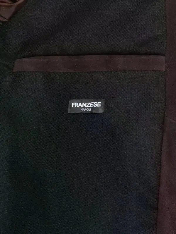 FRANZESE COLLECTION Leather Zip Jacket