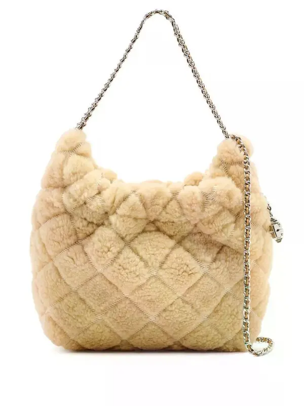 Tory Burch Quilted Chain-strap Shoulder Bag - Neutrals