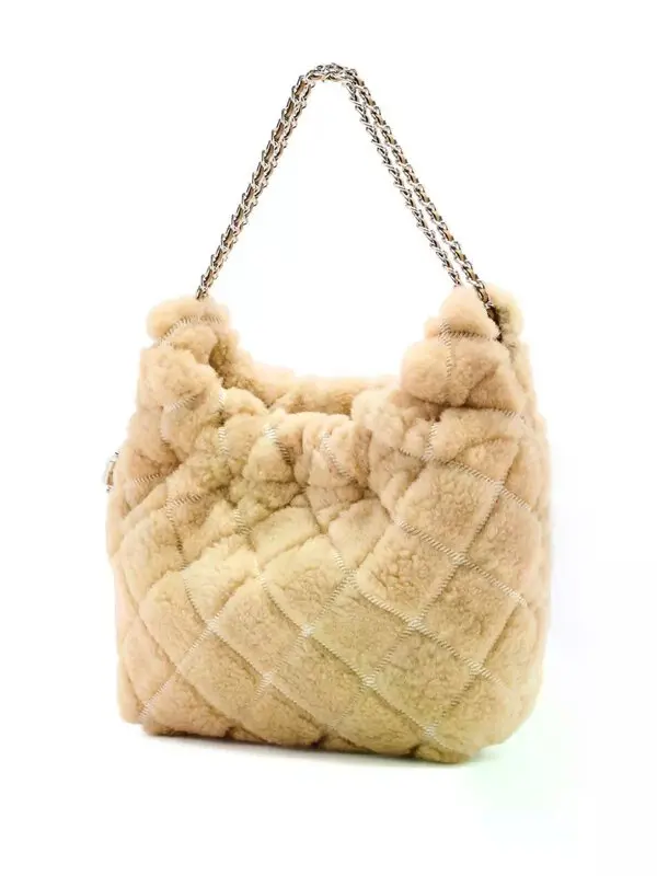 Tory Burch Quilted Chain-strap Shoulder Bag - Neutrals