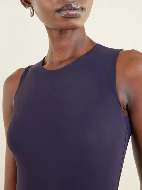 JIL SANDER Stretch-jersey Bodysuit - Blue