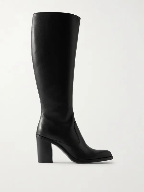 Chloé Phoenix Leather Knee Boots