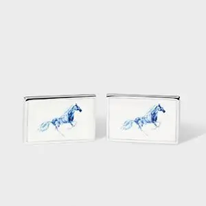 Paul Smith Year Of The Horse' Cufflinks - Blue