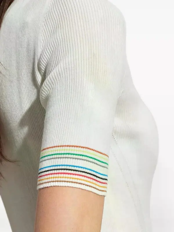 Paul Smith Signature Stripe Ribbed T-shirt