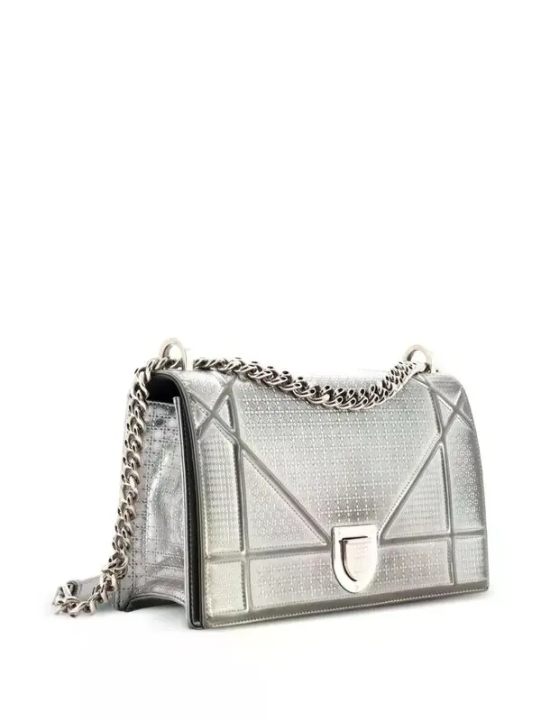 Dior Diorama Flap Bag Cannage Embossed Calfskin Medium
