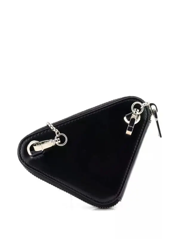 Prada Triangle Pouch With Chain