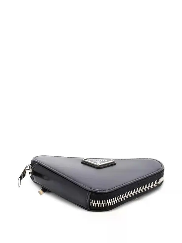 Prada Triangle Pouch With Chain