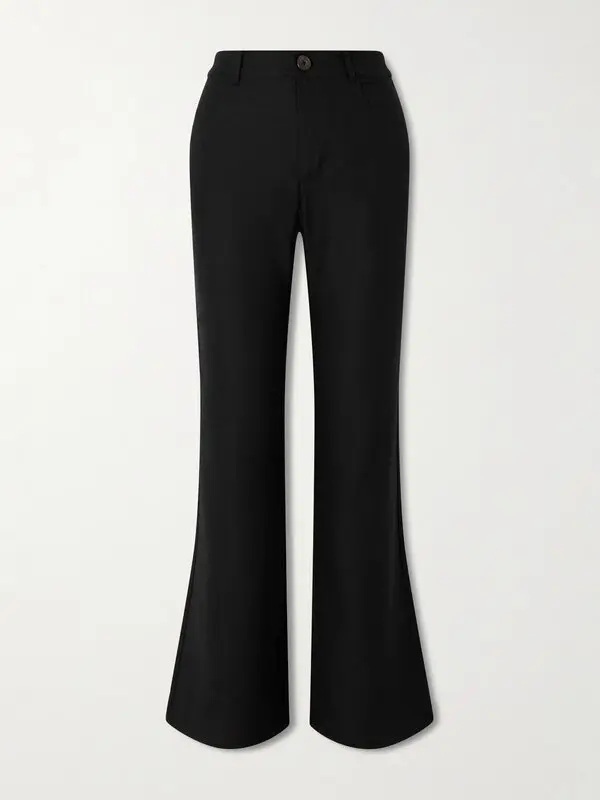 Alix Of Bohemia Silk Flared Pants