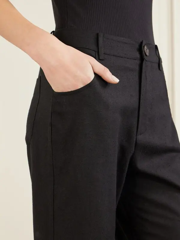 Alix Of Bohemia Silk Flared Pants
