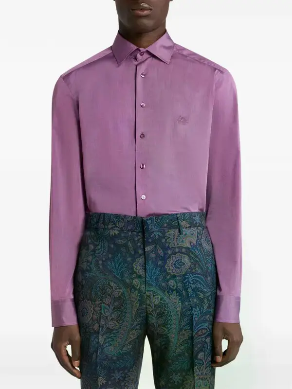 Etro Pegaso-embroidery Shirt