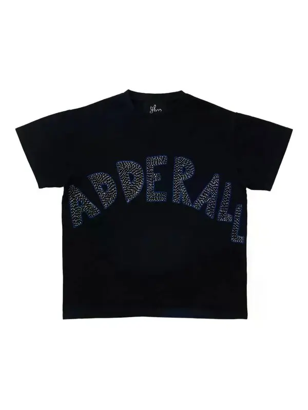 GLASS CYPRESS Adderall T-shirt - Black