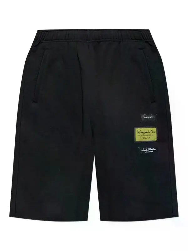 MAISON MARGIELA Patch-detail Shorts - Black