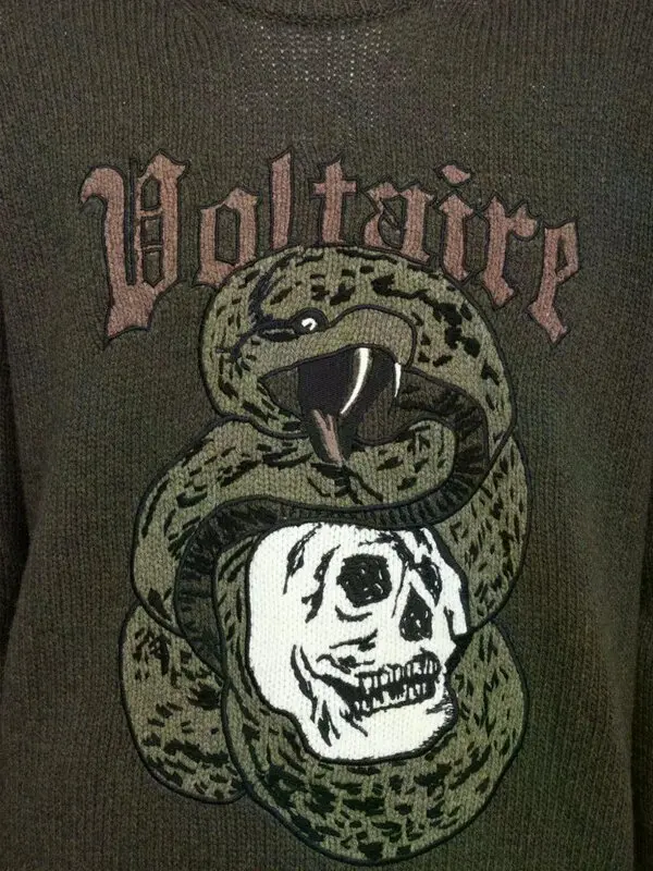 Zadig&Voltaire Marko Snake-motif Sweater