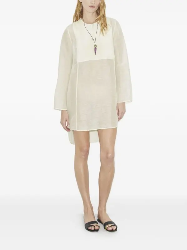 Tory Burch Linen And Silk Tunic