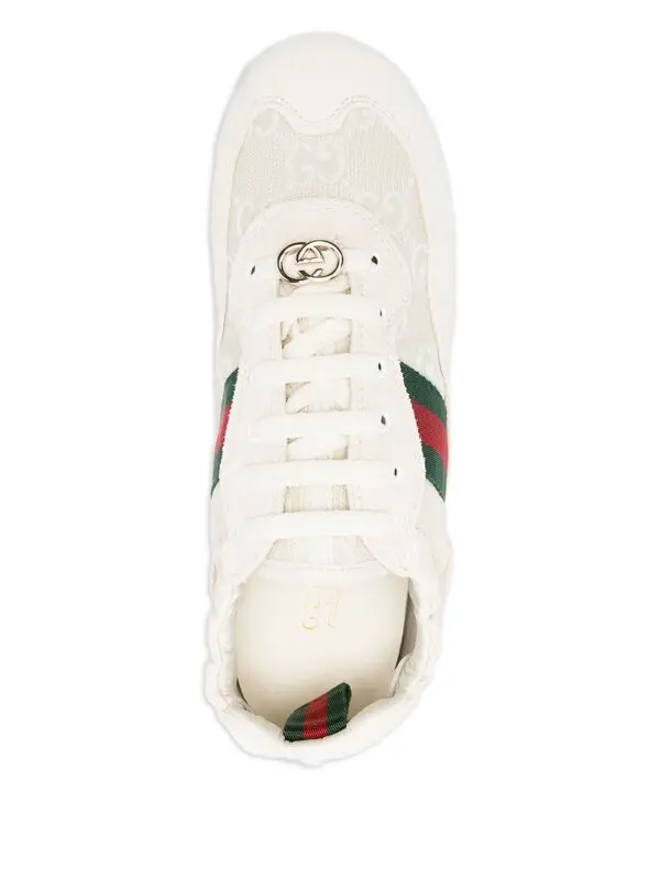Gucci Shift Sneakers - White