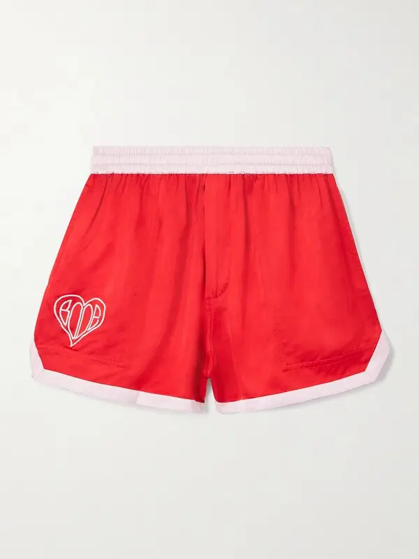 BODE Satin Shorts