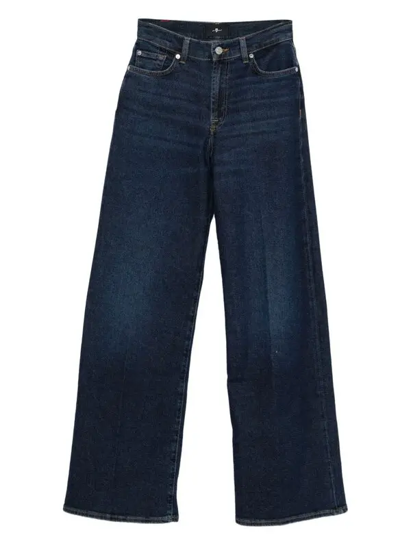 7 For All Mankind Lotta Denim Jeans - Blue