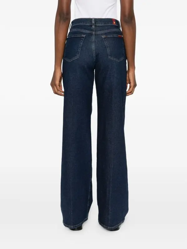 7 For All Mankind Lotta Denim Jeans - Blue