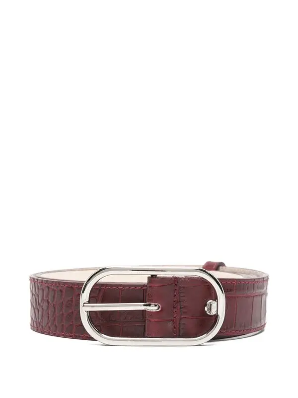 HERSKIND Hannah Leather Belt - Red