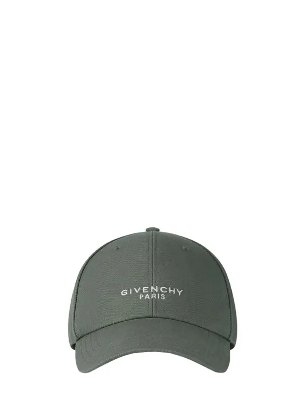 Givenchy Embroidered Cap - Green
